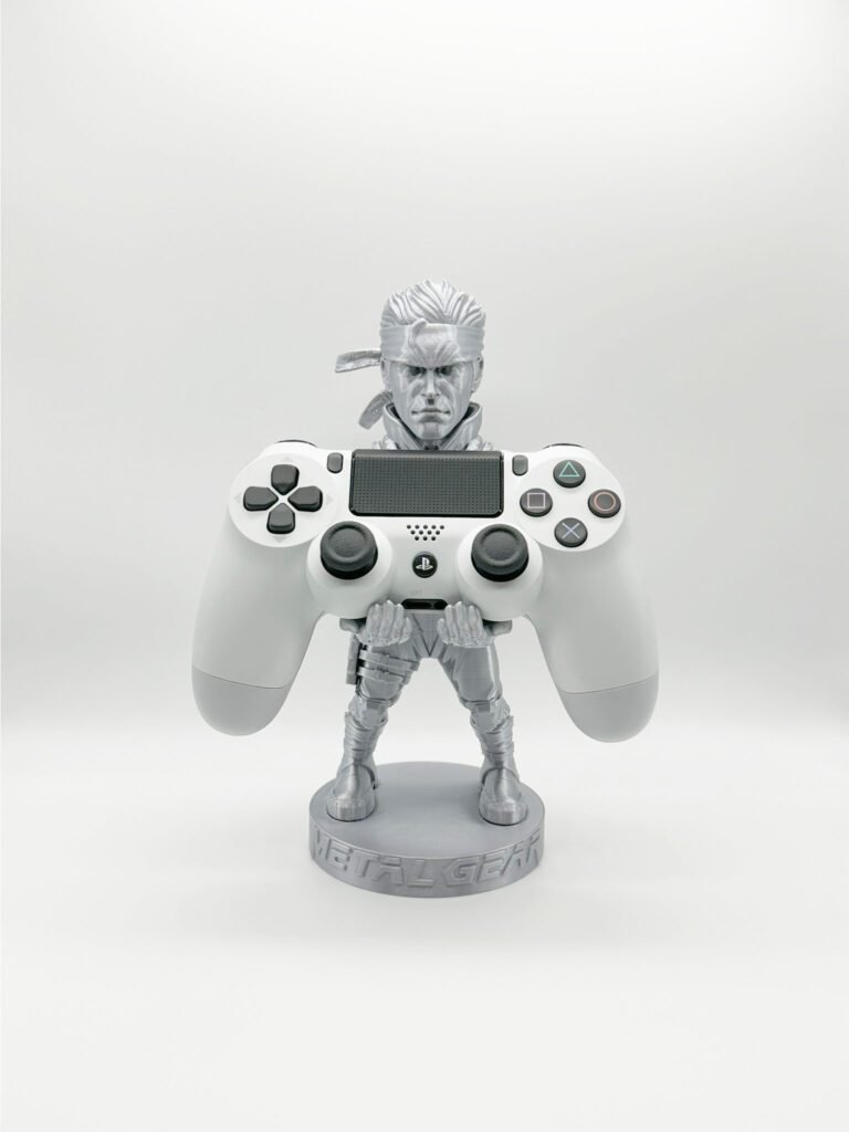 Solid Snake Controller Stand | Metal Gear 3D Printed Gaming Holder
